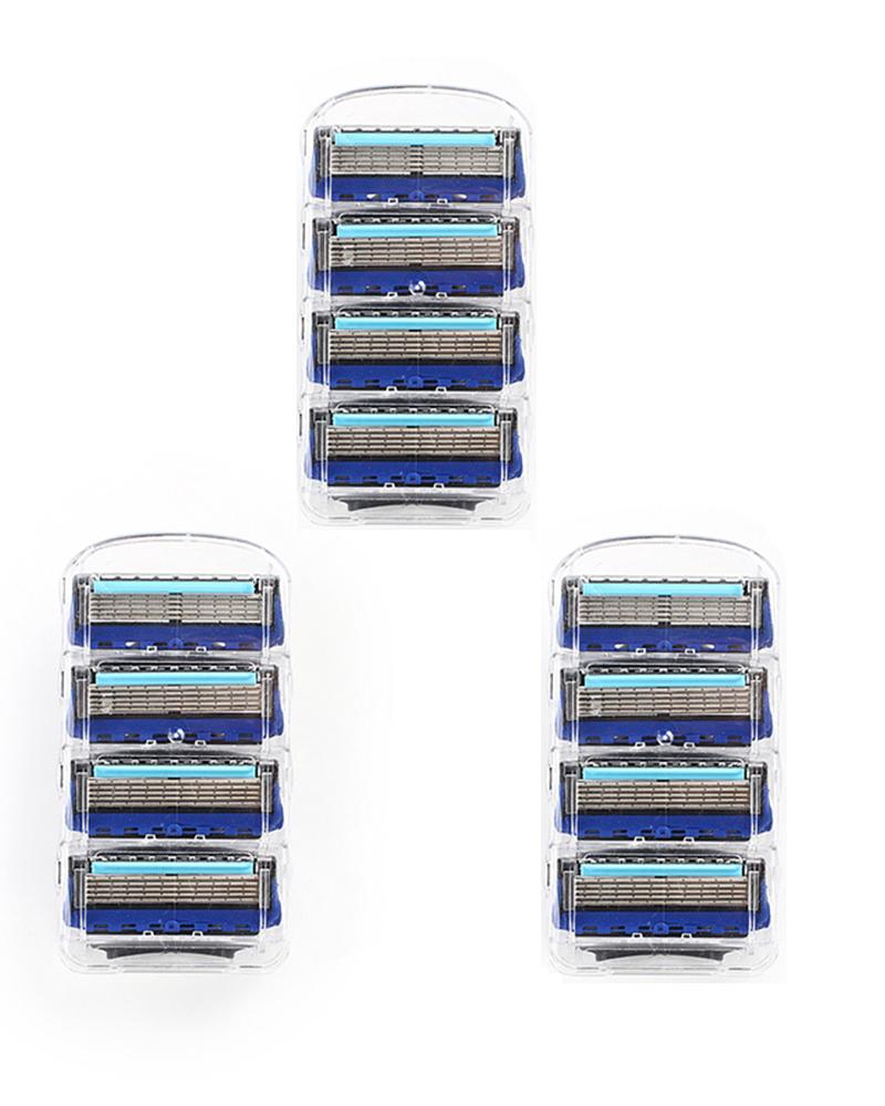 Buy Excellent Classic Shaving Gillettee 5 Layer Razor Blades for Men ...