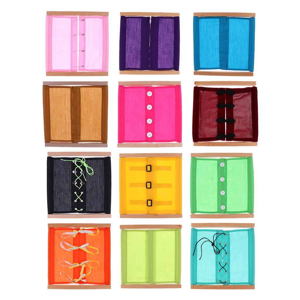 Buy Mini Dressing Frame Dress Learning Board Kid Toddlers Early Toy at ...