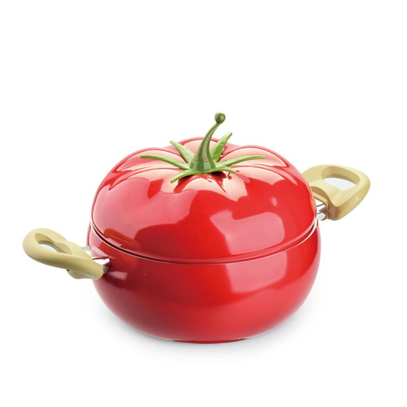 Buy Creative Fruit Shape Cooking Pot Aluminum Non-stick Soup Pot Frying ...