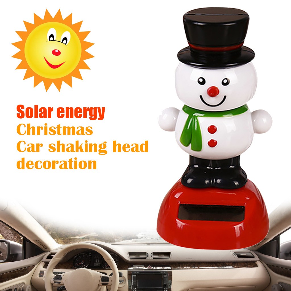 Buy [HTE] Solar Powered Dancing Swinging Dan-cer Toy Car Windowsill ...