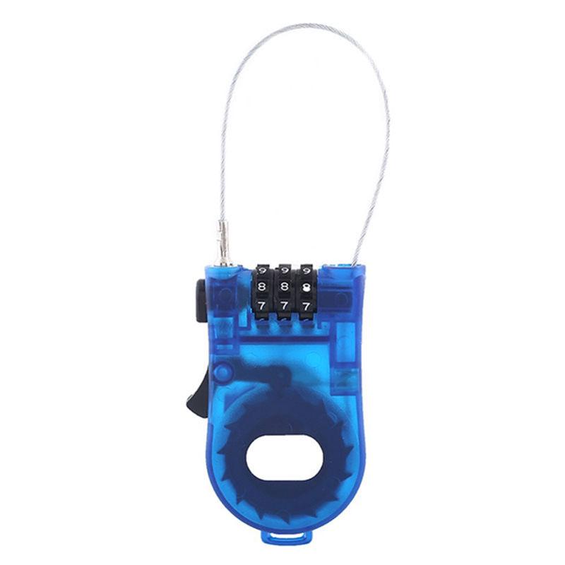 Buy Resettable 3 Digit Combination Lock Travel Luggage Suitcase Code ...