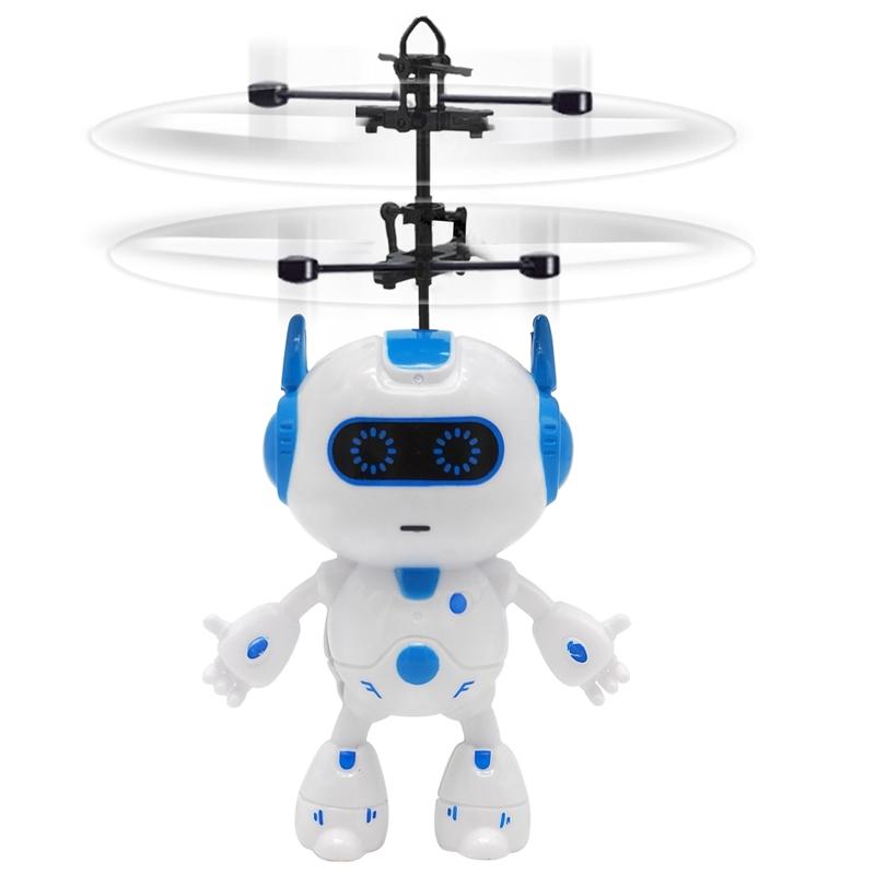 Flying Toys Ball Drones Robot Toys Induction Built-in LED Light ...