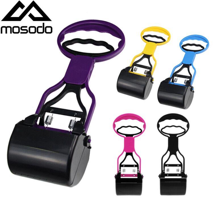 Buy Mosodo Long Handle Poop Scoop Portable Dog Faeces Collector Cat ...