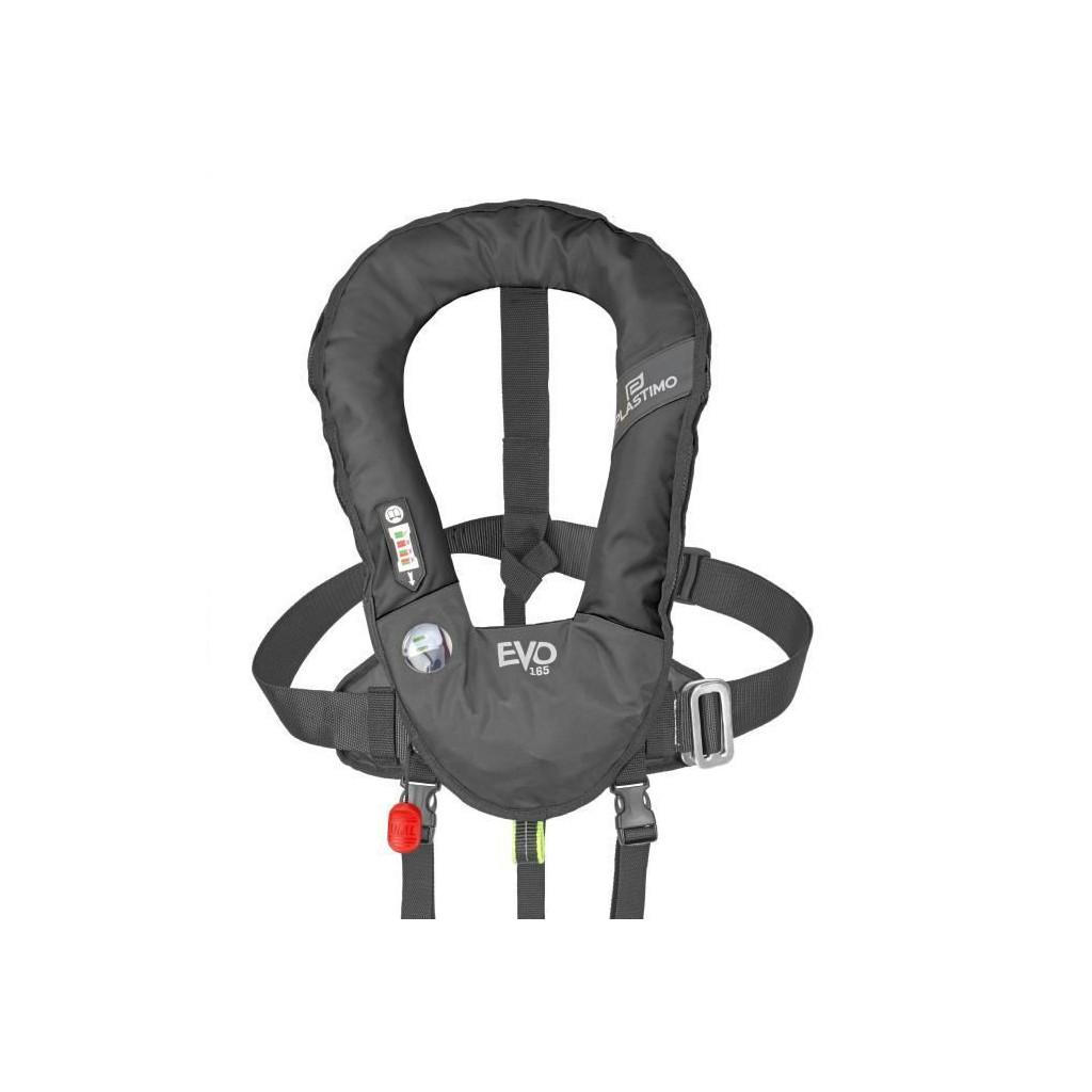 Buy PLASTIMO Evo 165N Manual Life Jacket with Harness - Black at ...