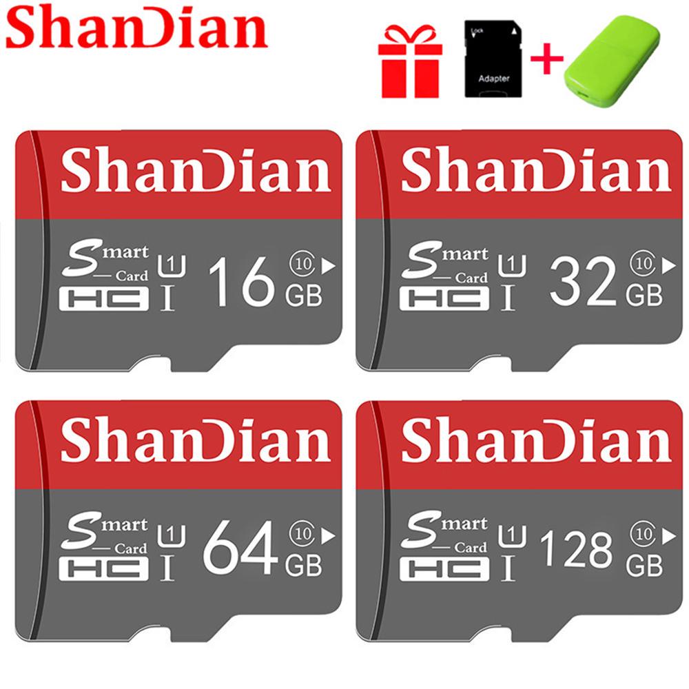 Buy SHANDIAN Smart SD Card High Speed Class 10 Mini SD Memory Card TF ...