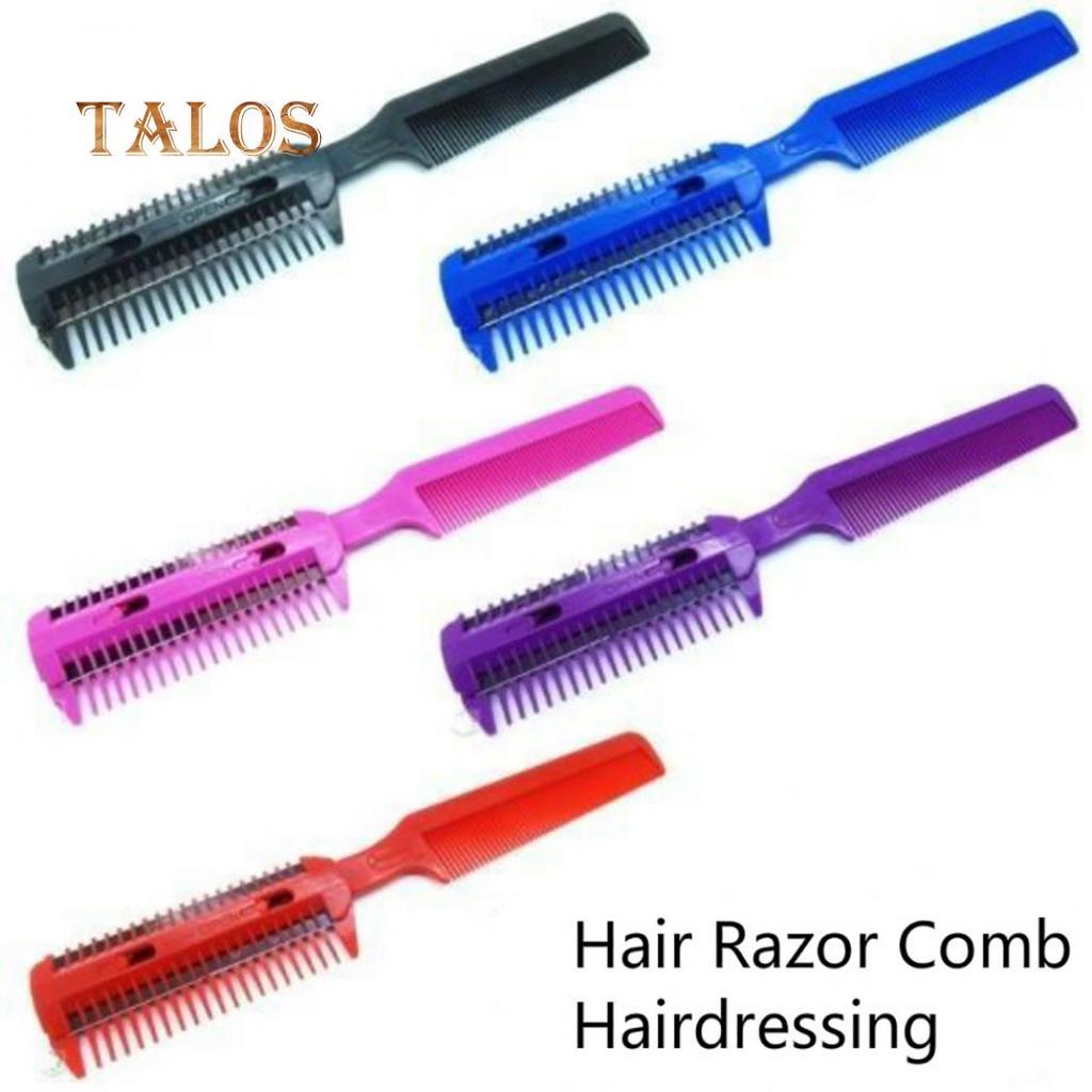 Buy Hair Razor Comb Hairdressing Thinning Trimmer Home Professional ...