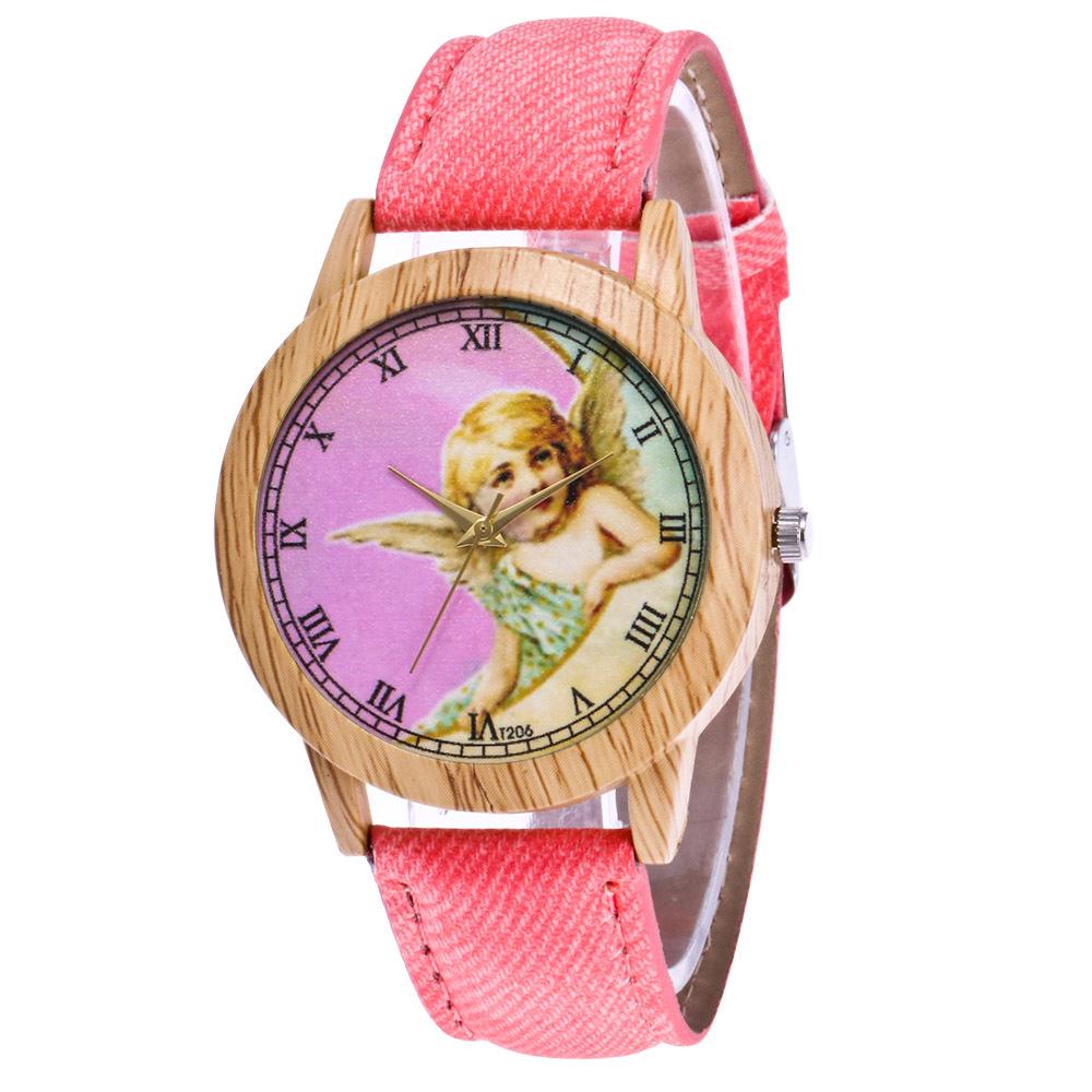 Buy Watch Little Angel Crescent Watch Women's Watch Trend Quartz Watch ...