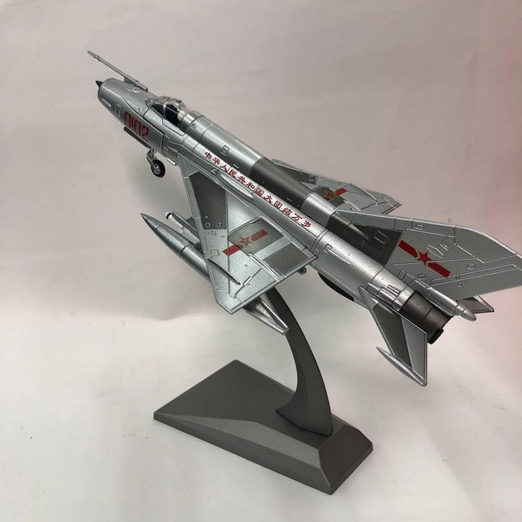 1/72 Scale Soviet MiG 21 Fighter Model Diecast Alloy Toy For Collection ...