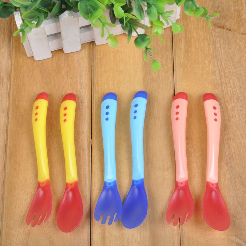 Buy Style High Quality 2Pcs/Set New PP Safety Temperature Sensing Spoon ...