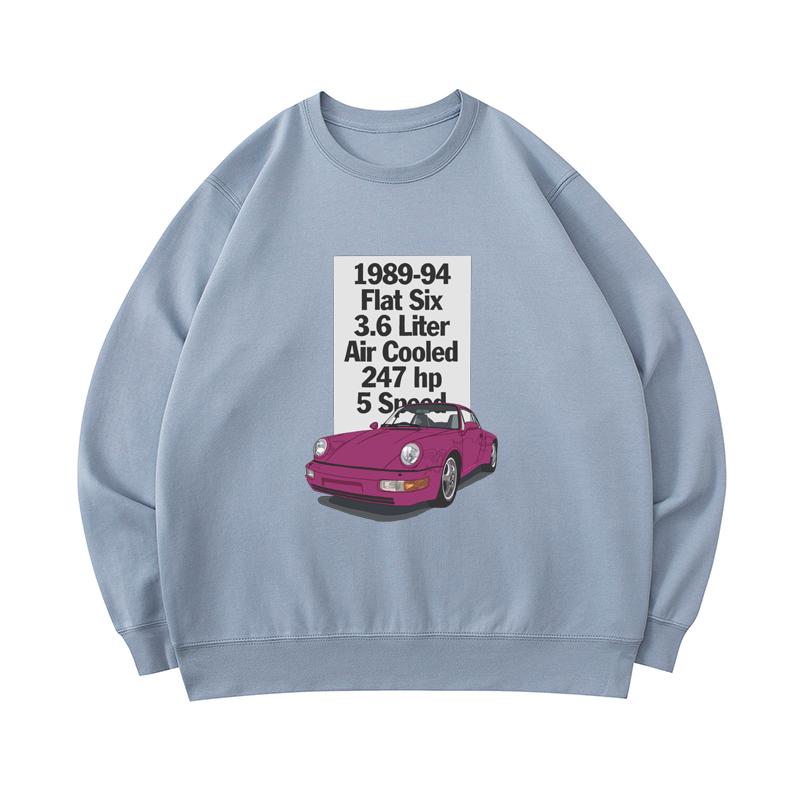 Buy Men's 300 GSM 100% Cotton Sweatshirt Vintage Ruby Rose Red 964 ...