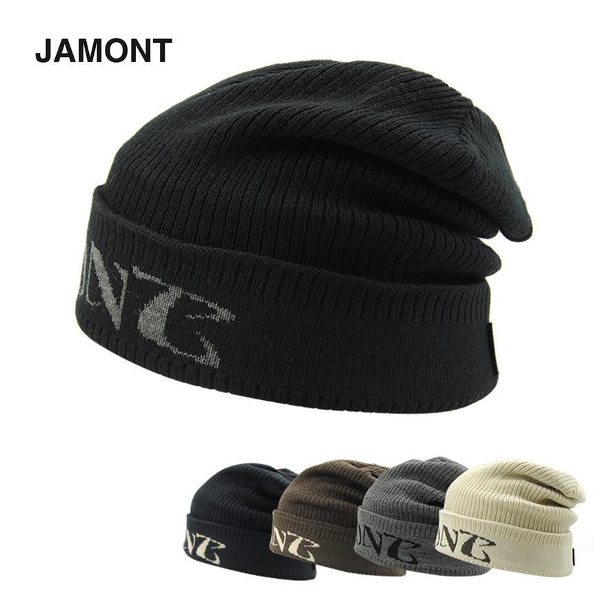 Buy JAMONT Cap Men Hip-Hop Hats Knitted Acrylic Fibres Skullies Beanie ...