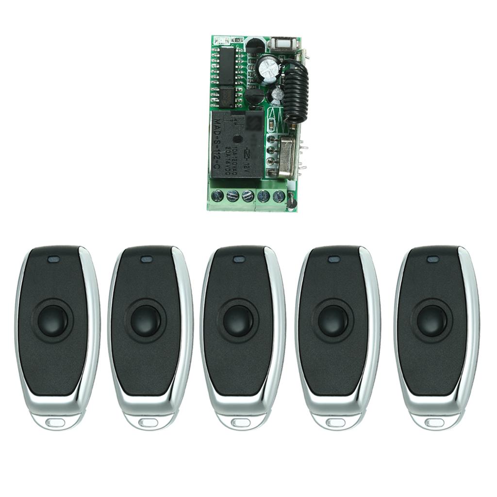 Satın alın 433mhz Dc 12v Universal Rf Remote Control Switch Relay ...