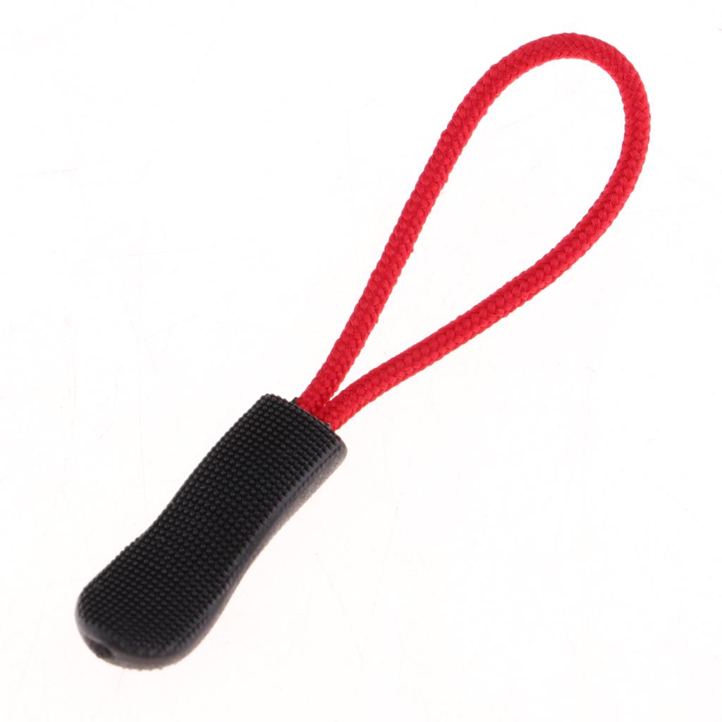 Buy 20 Pieces Zipper Puller with Webbing Cord for Sportswear Backpack ...