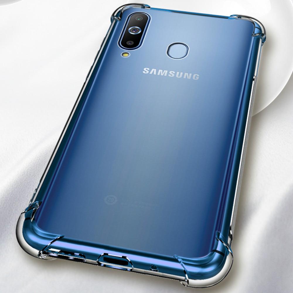 Buy Soft Clear Case For Samsung A70 A50 A40 A30 A20 M20 S10 Plus A6 A8 ...