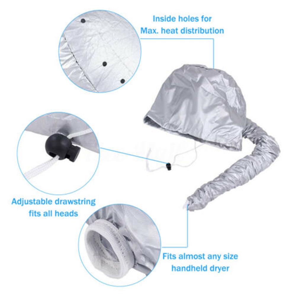 Buy Environmental Protection Portable Safety Hair Dryer Soft Cover Cap ...