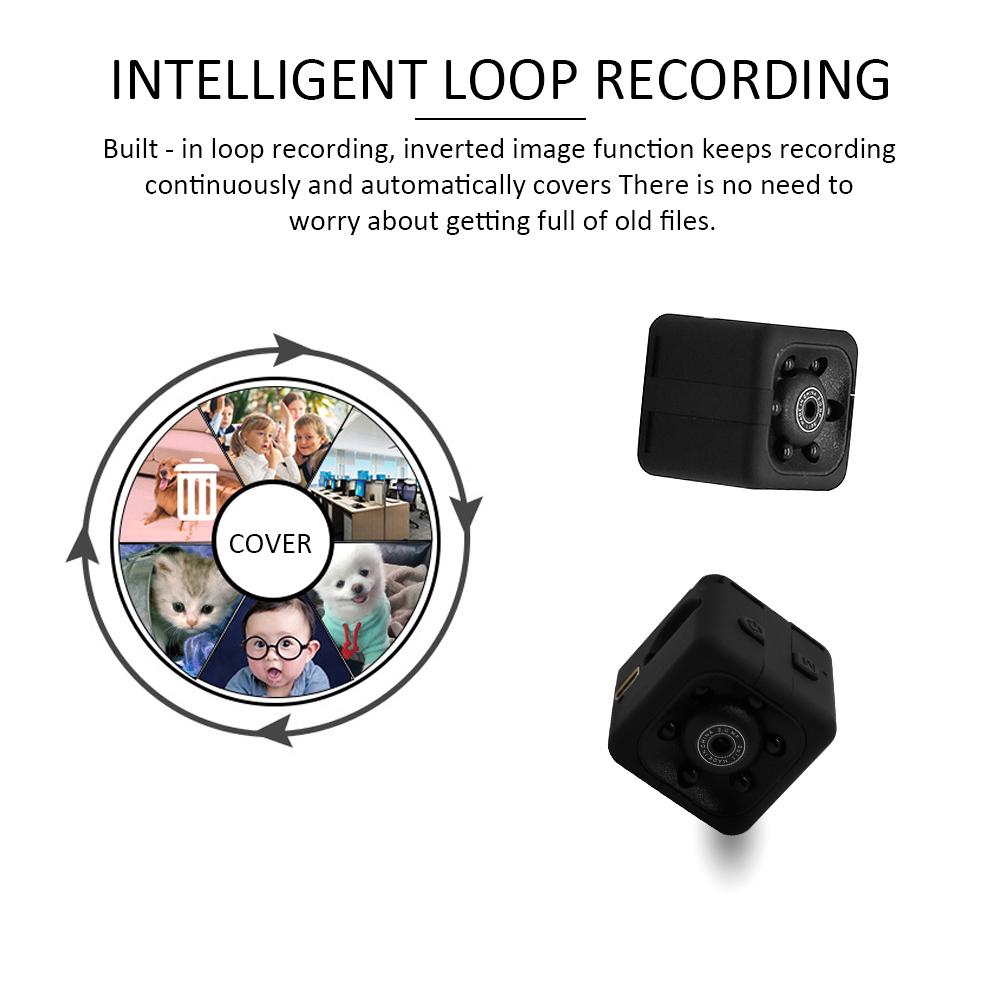 Buy SQ11 HD Micro Camera 1080p Night Vision Sensor DV DVR Camera Video ...