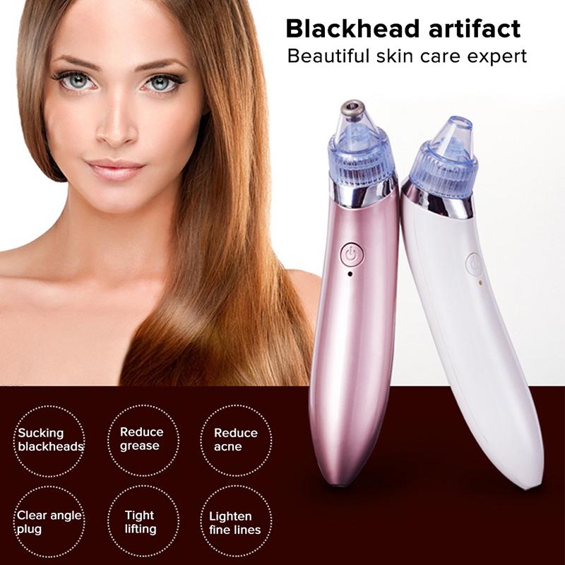 Buy Facial Pore Cleaner Blackhead Vacuum Suction Remover Electric at ...