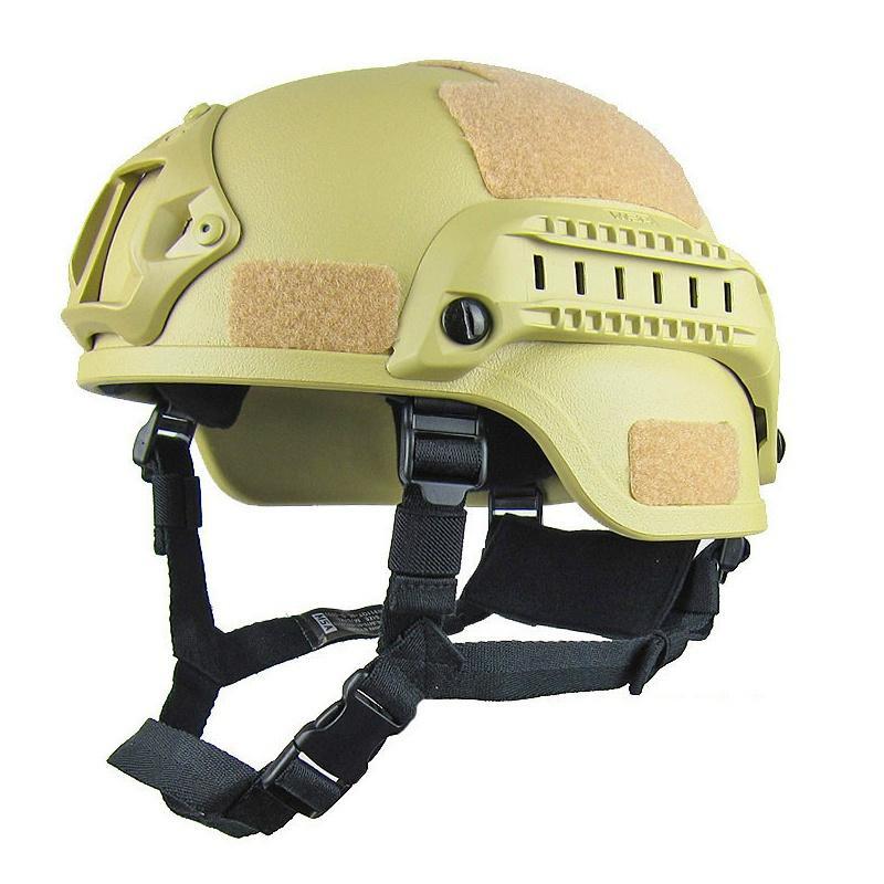 Buy MICH2000 Camo CS Airsoft ABS Helmet Paintball Hat Head Protective ...