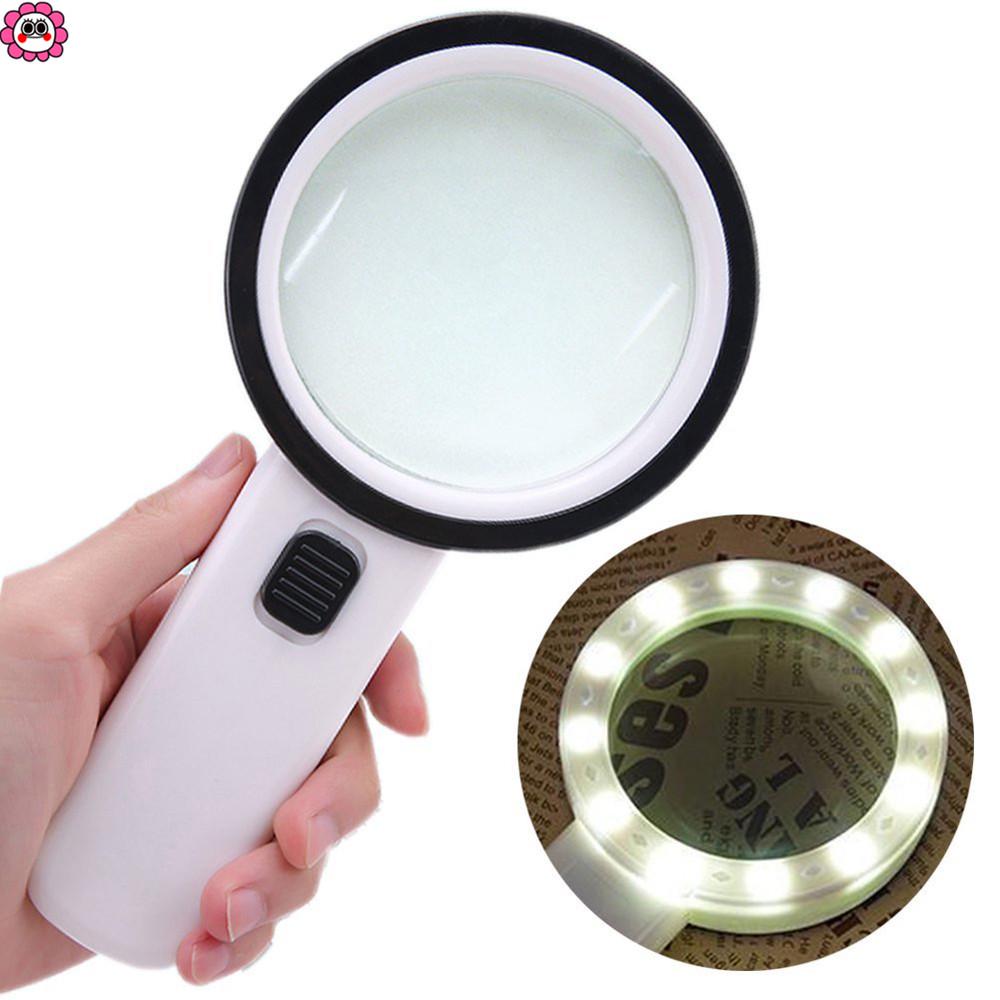 Cheap 30X High Power Handheld Magnifying Glass Led Light Jumbo ...