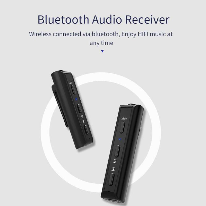 Buy Wireless Bluetooth V4.2 Receiver Mini Audio Transmitter Aux 3.5mm ...