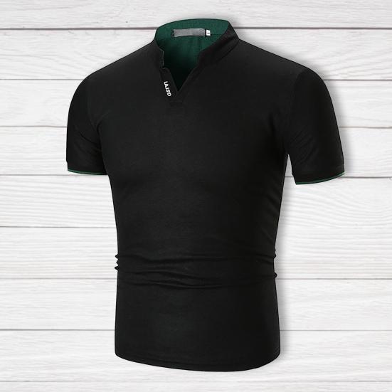 Breathable Summer Polo Shirt Trendy Soft Formal Lightweight Men Top ...