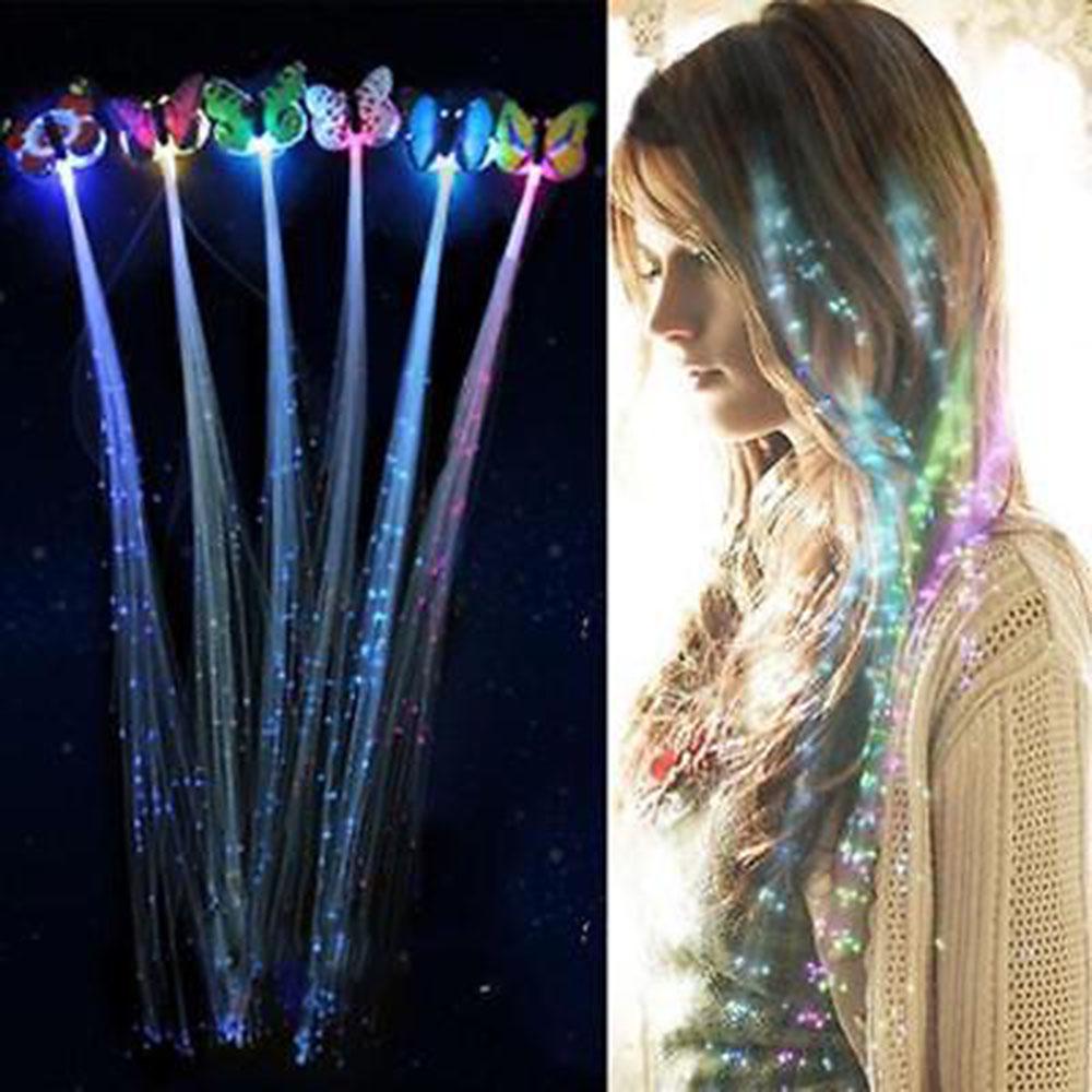 Buy Glowing Hairpin Flashing Luminescent Hair Braid LED at affordable ...