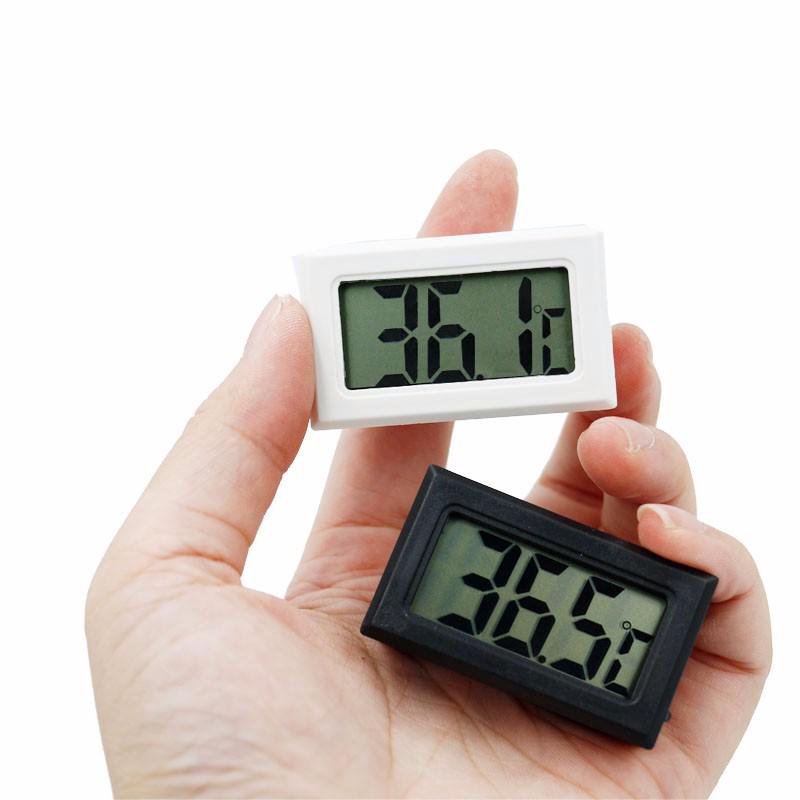 Buy Practical Home Room Hygrometer LCD Display Embedded Digital Water ...