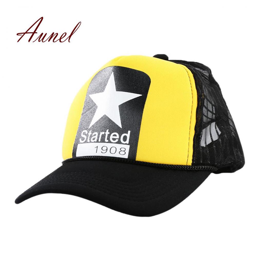Buy Fantastic Adjustable Baseball Cap Star Pattern Breathable Sports ...