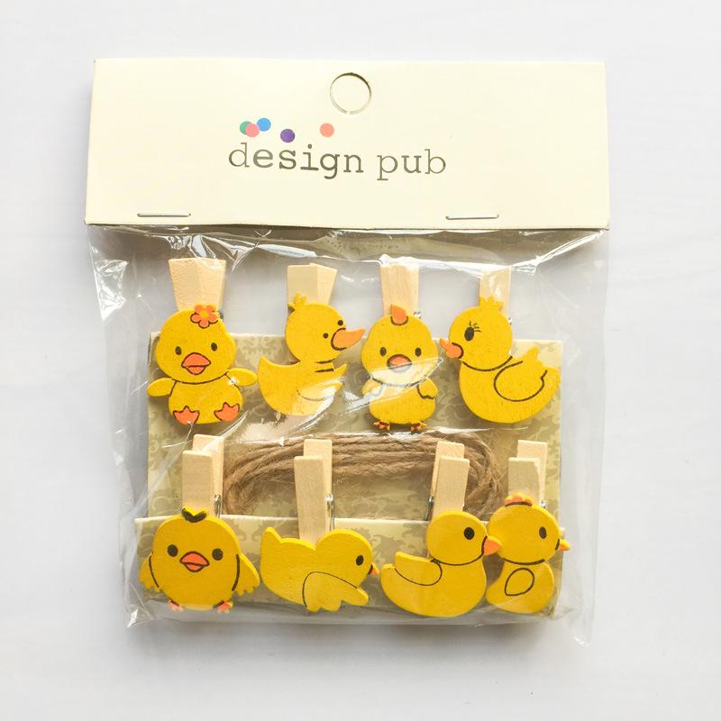 Buy Cute Wooden Clip Wedding Clip Photo Wall Clip Photo Clip Message ...