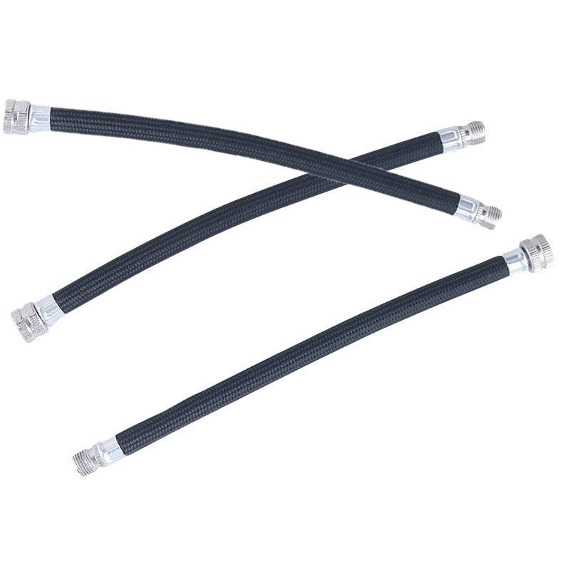 Buy 3PCS Bicycle Pump Extension MTB Bike Hose Inflator Tube Pipe ...