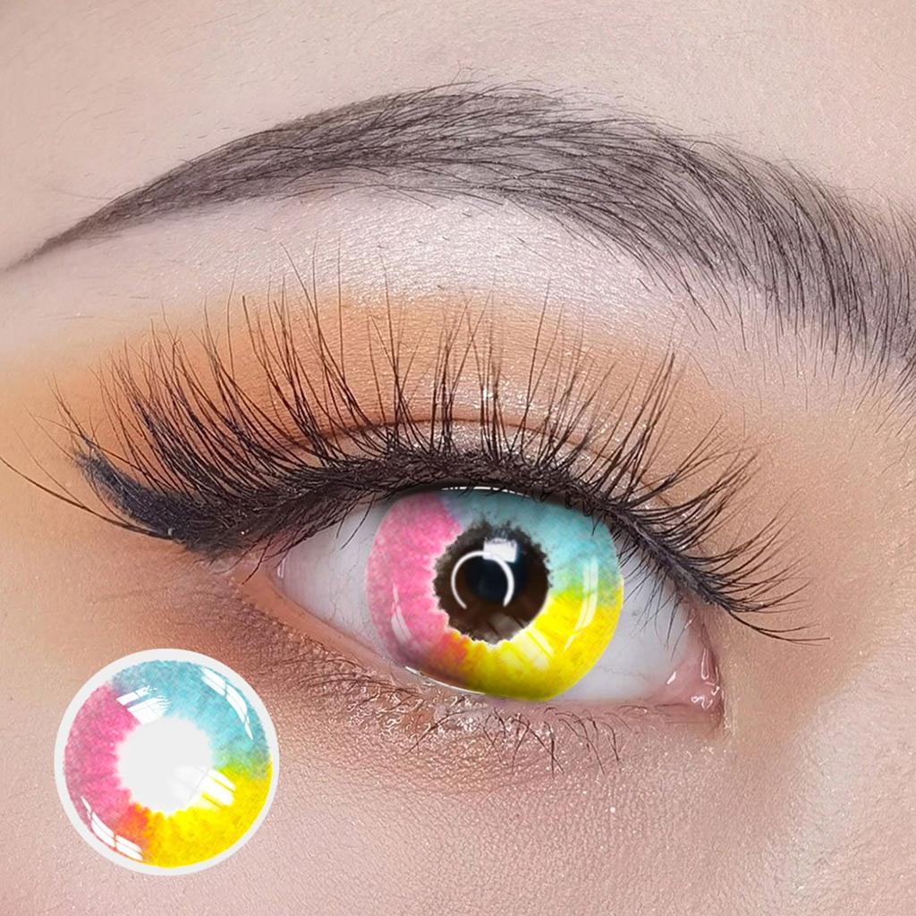 Crazy Colorful Eye Makeup