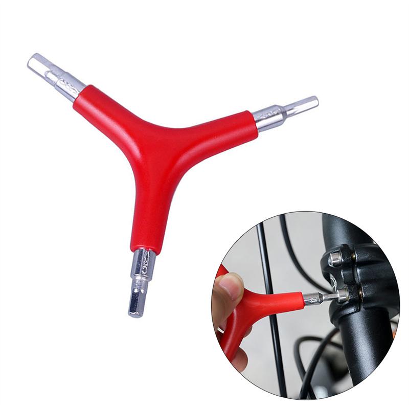 Buy Bicycle 3-Way Y Handle Hex Socket Trigeminal Wrench 4mm 5mm 6mm Y ...