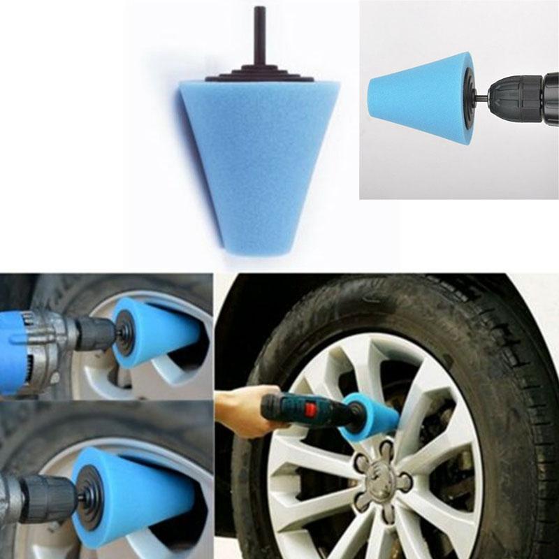 Buy Blue Cone Polishing Shaped Wheel Sponge Tool Hub Accessories ...