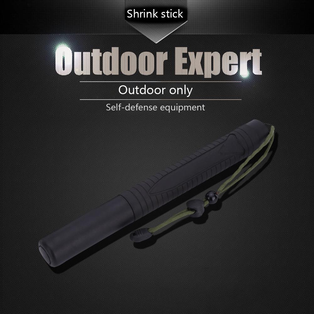 26'' Retractable Telescopic Hiking Security Stick Self-Protector ...