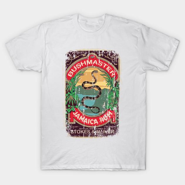 Buy Men Print T-shirt Cotton Large TShirt Bushmaster Rum Distress ...