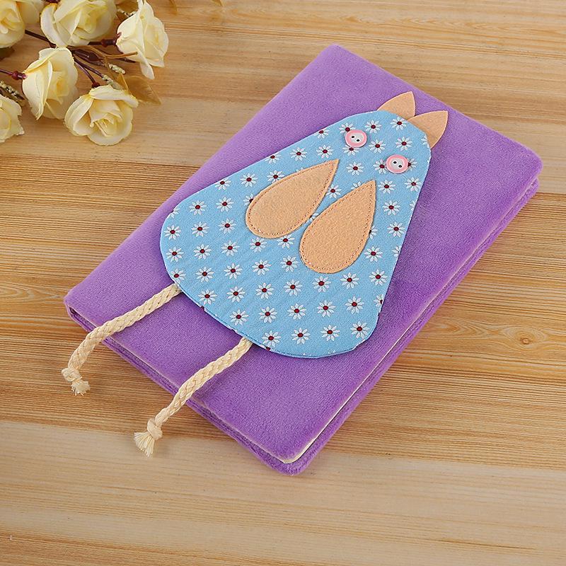 Buy XY Cartoon Plush Notebook Student Cute Notepad Creative Personality ...