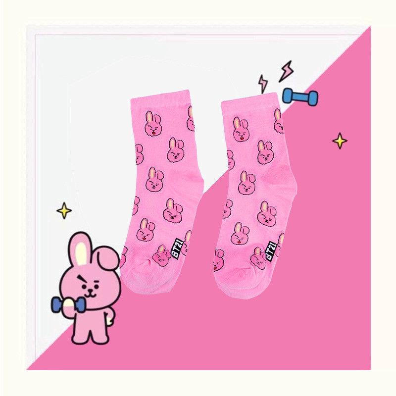 Buy KPOP Socks Cotton Mid Tube Socks Support Gift Sock at affordable ...
