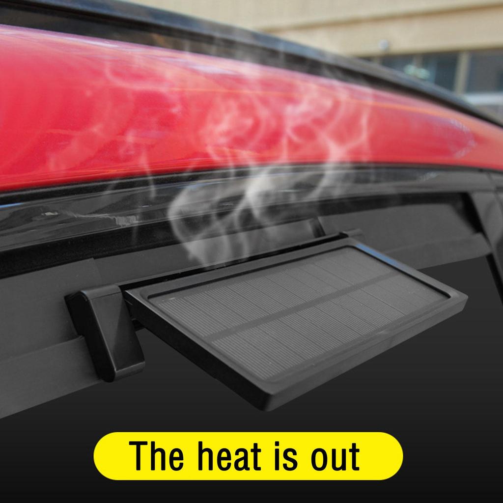 Cheap Car Exhaust Fan Solar/USB Dual Charging Car Exhaust Radiator Acc ...