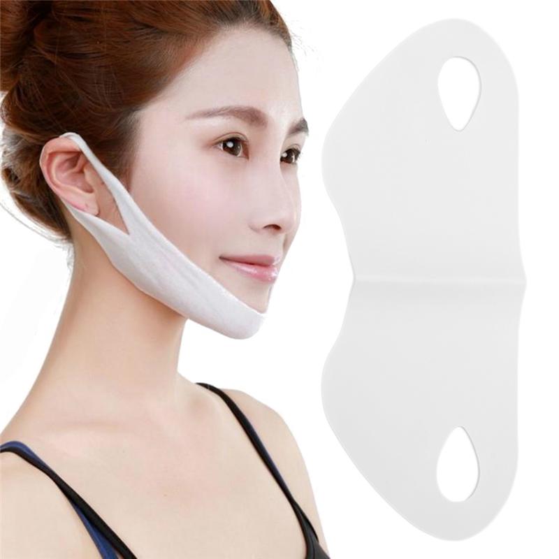 Women Wrinkle V Face Chin Cheek Lift Up Slimming Mask With Anti-wrinkle ...
