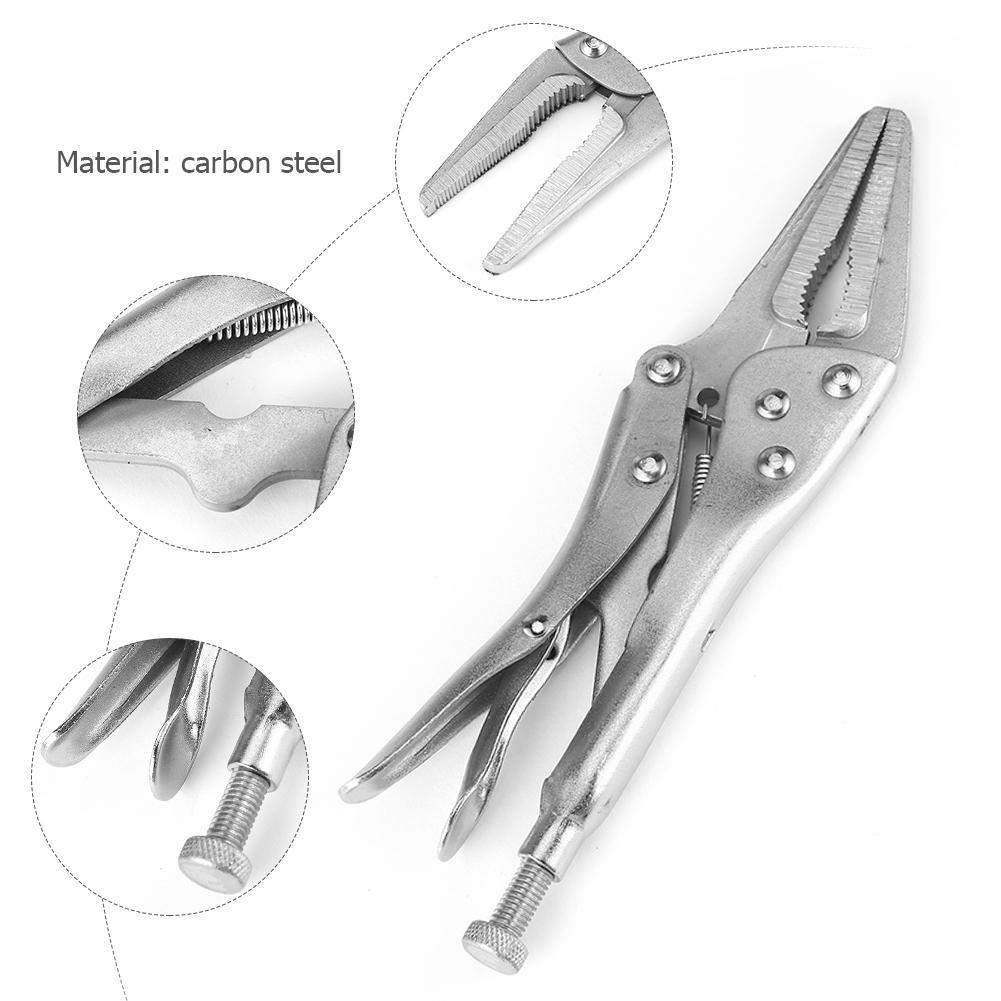 Buy Carbon Steel Welding Tool Adjustable Jaw Pliers C Clamp Locking ...