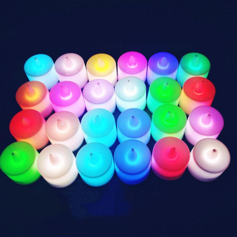 Buy Flameless Smokeless Long Lasting Safe Battery Mini Candle Light at ...