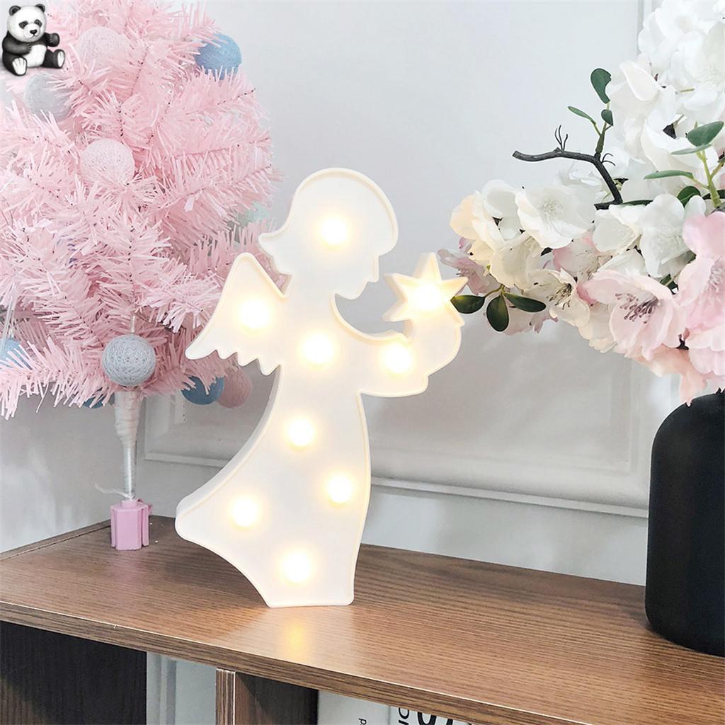 Creative Angel Fairies LED Night Light Lamp Battery Powered Lights Home ...