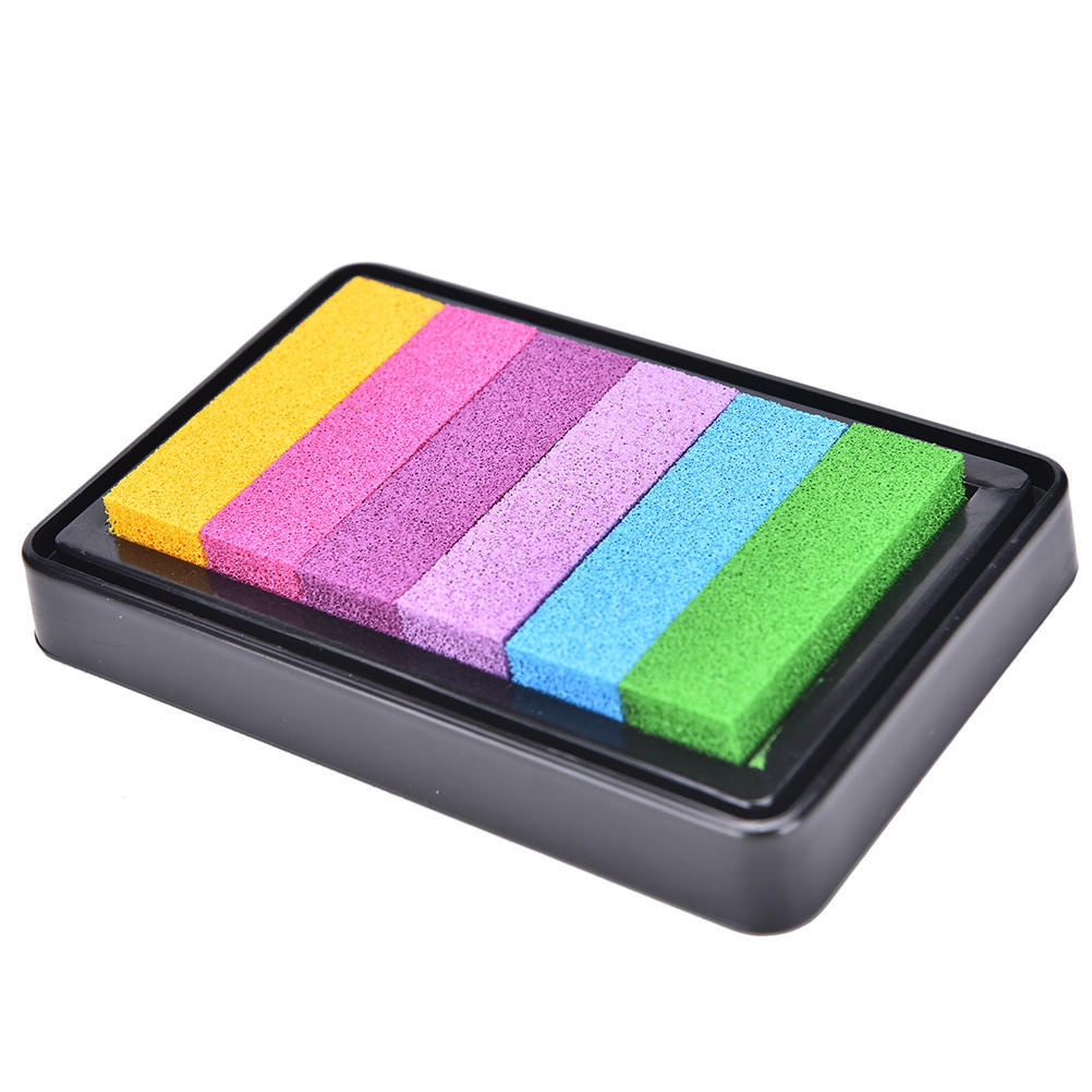 Buy Gradient Oil Based Ink Pad Signet For Paper Wood Craft Rubber Stamp ...