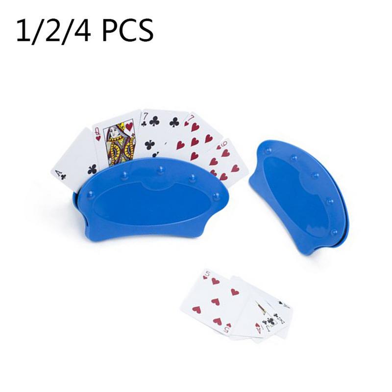 Poker Seat Playing Card Stand Holders Lazy Base Game Organizes Hands ...