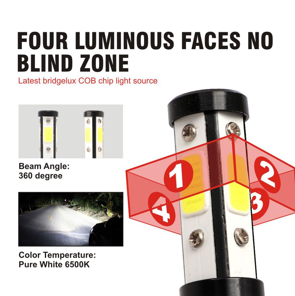 Cheap Four-sided Light Emitting 9012/9006/H4/H7/H11/H13 LED Auto Car ...