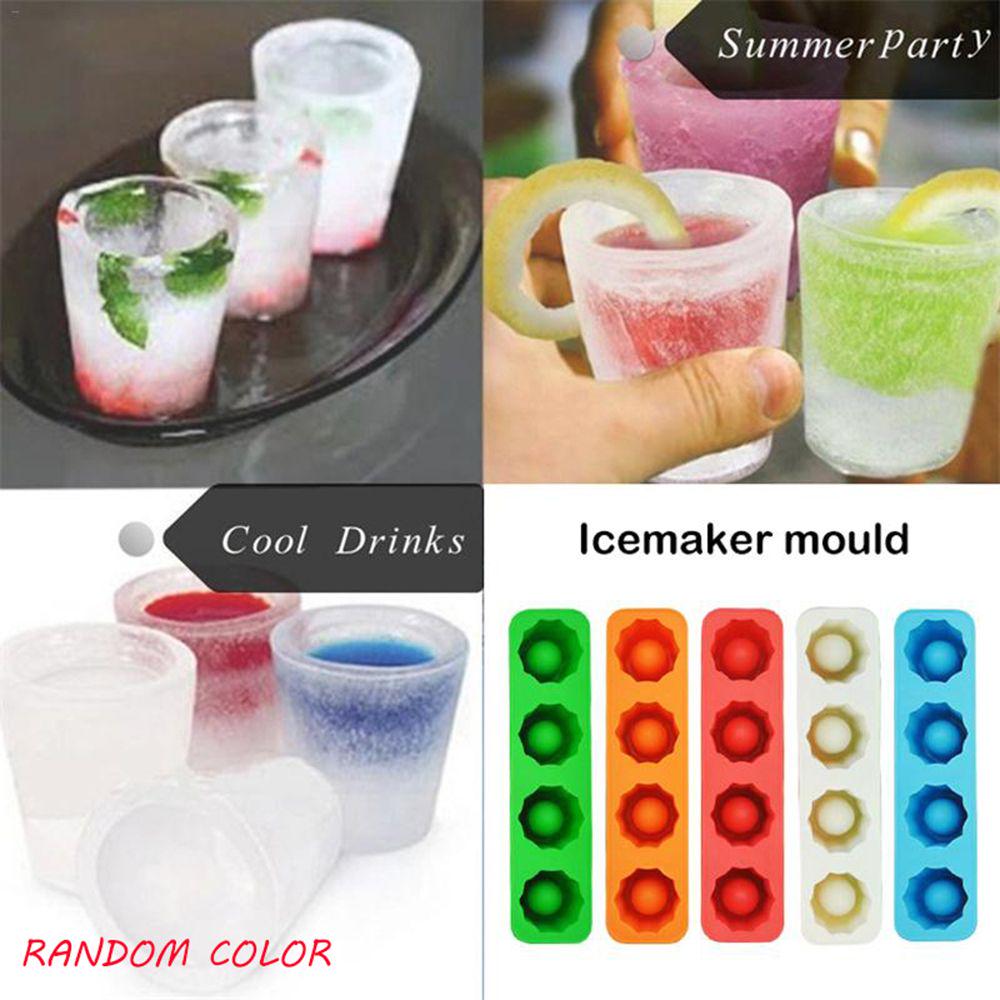 Shooters Summer Party Cube Cool Glass Ice Maker Mould Ice Mold Freeze ...