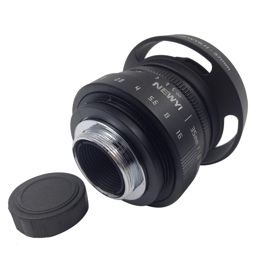 Buy Newyi 35mm F/1.6 CCTv Mini Lens for All M4/3/MFT Mount Mirro Camera ...