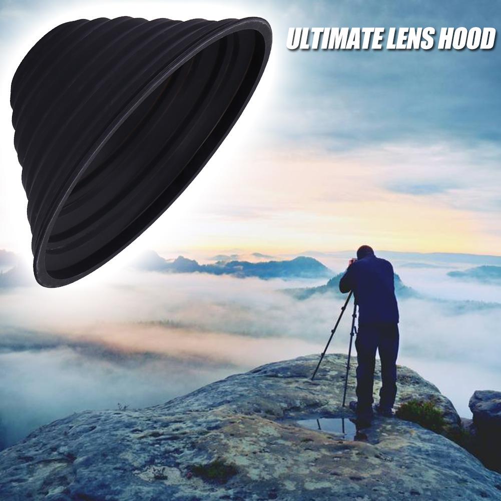 Buy Anti-glass Ultimate Camera Lens Hood Anti-reflective Silicone ...