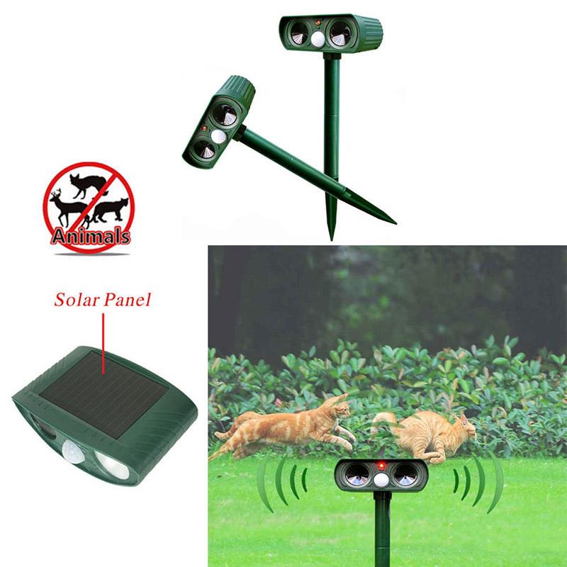 Buy High Quality 1PCS Solar PIR Motion Sensor Ultrasonic Bird Repeller ...