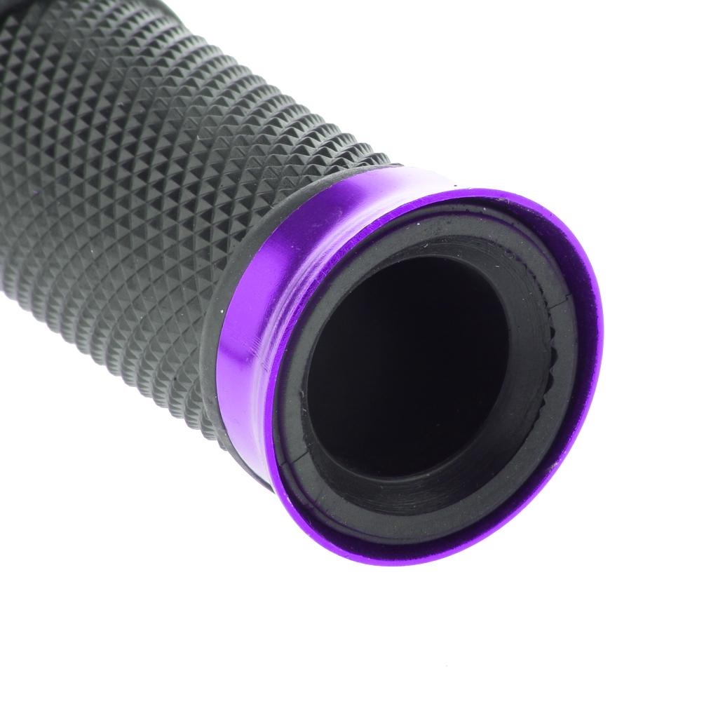 Buy Custom CNC Motorcycle 7/8inch Handlebars Bar end Rubber Gel Hand ...